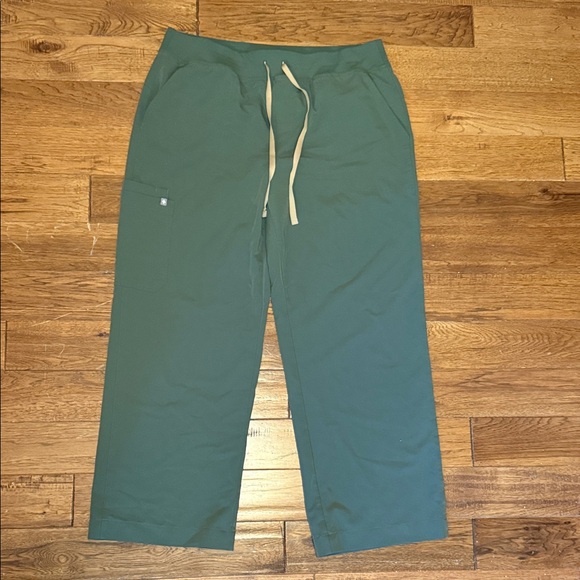 Figs | Pants & Jumpsuits | Figs Isabel Wide Leg Pants In Moss | Poshmark